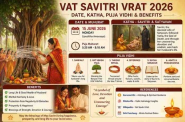 Vat Savitri Vrat 2026: Date, Katha, Puja Vidhi & Benefits